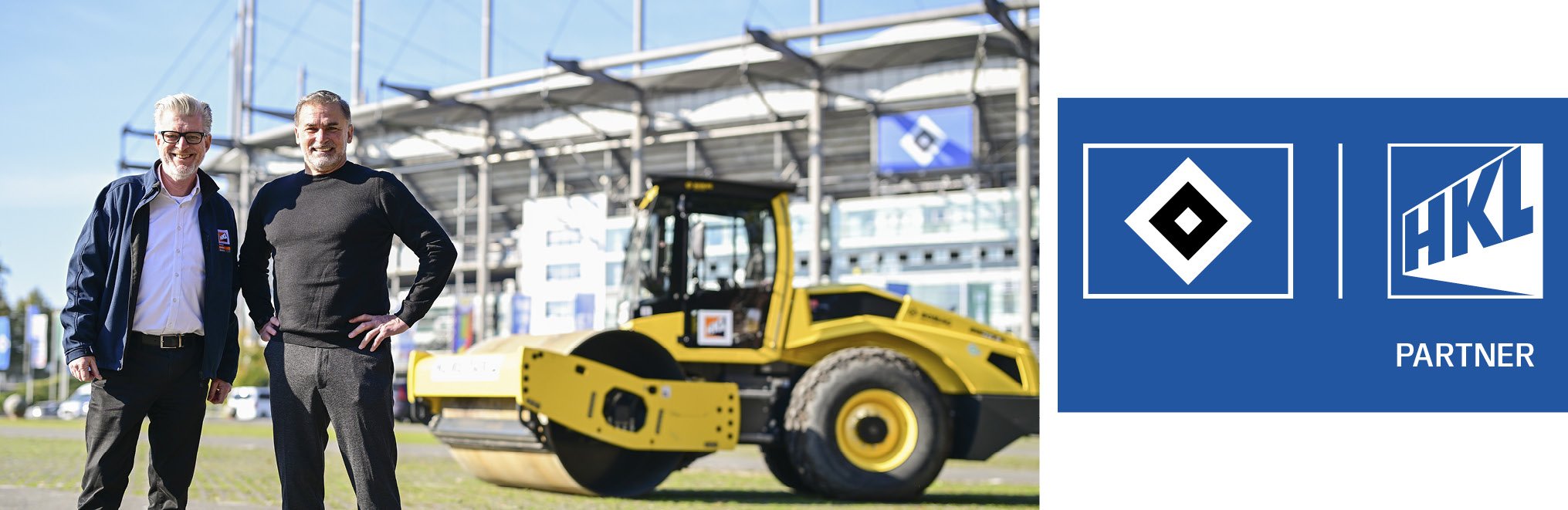HKL BAUMASCHINEN bleibt Partner des HSV